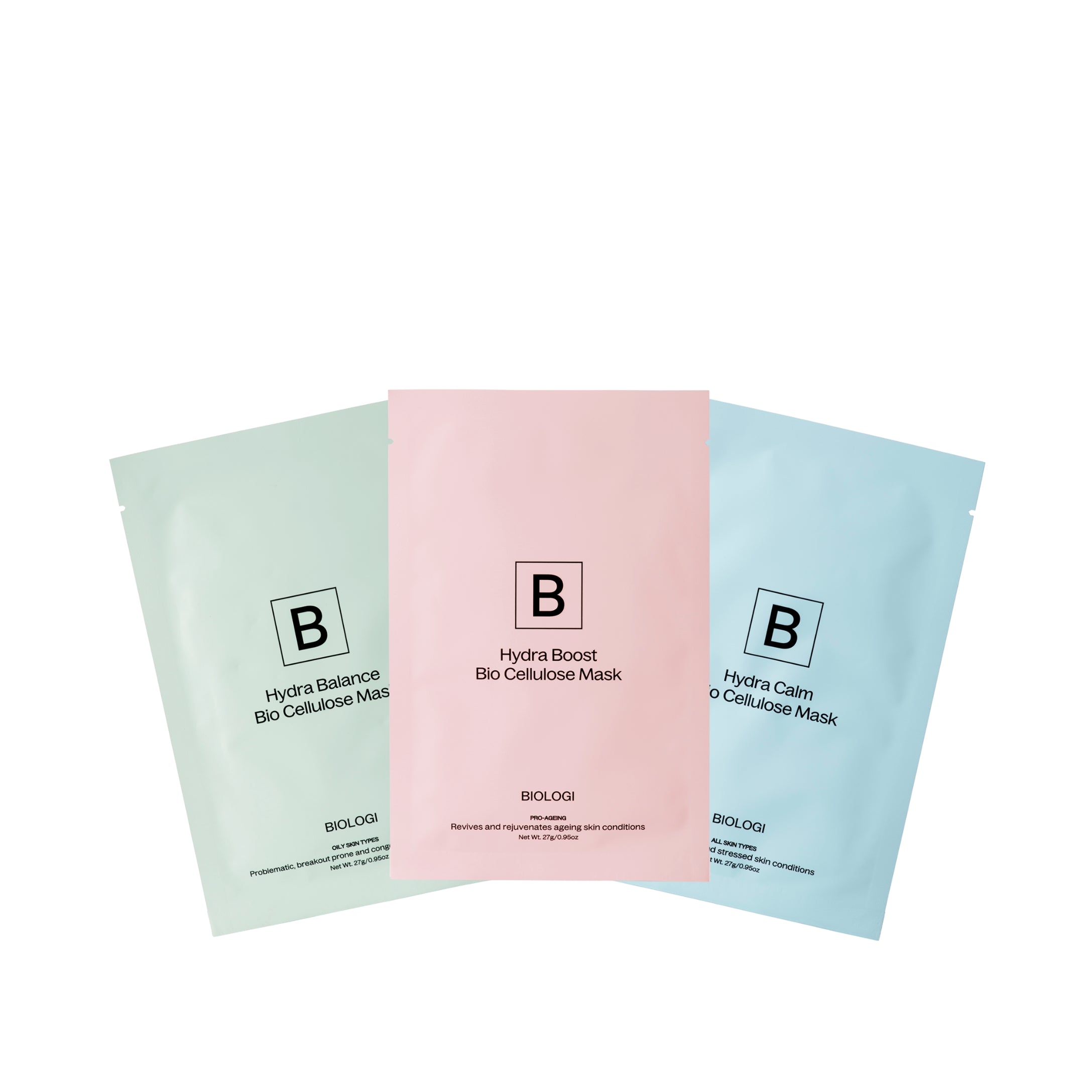 Bio Cellulose Sheet Mask Discovery Set | Biologi Australia