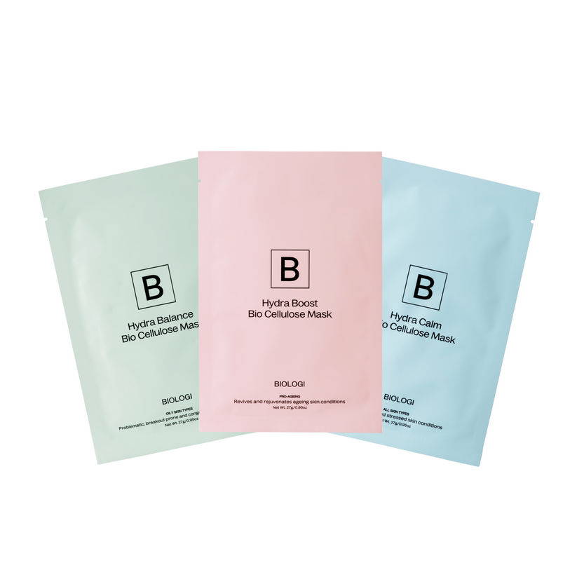 Bio Cellulose Sheet Mask Discovery Set | Biologi Australia